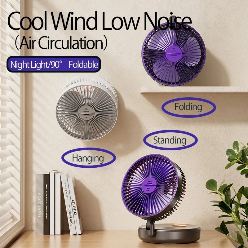 Professional 3 in 1 Wall Mounted and Portable Folding Fan | Inspire Uplift