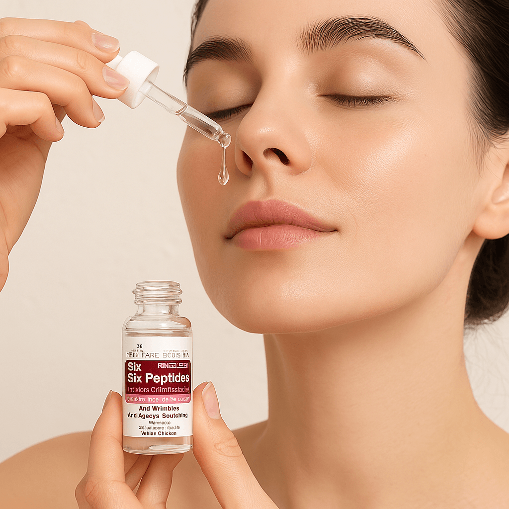 Six Peptides Face Serum – Anti-Aging & Hydrating Essence | Inspire Uplift