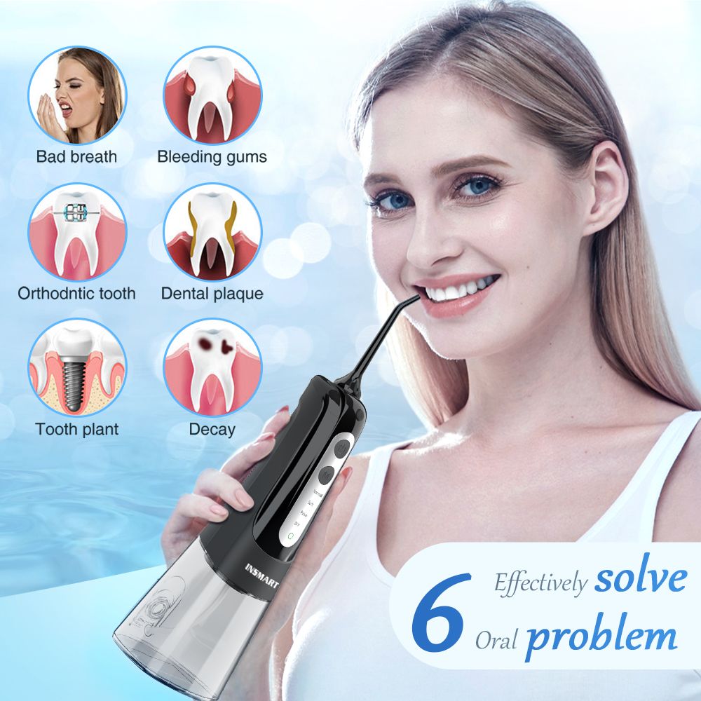 Cordless Oral Irrigator | Teeth Whitening & Gum Health | Inspire Uplift