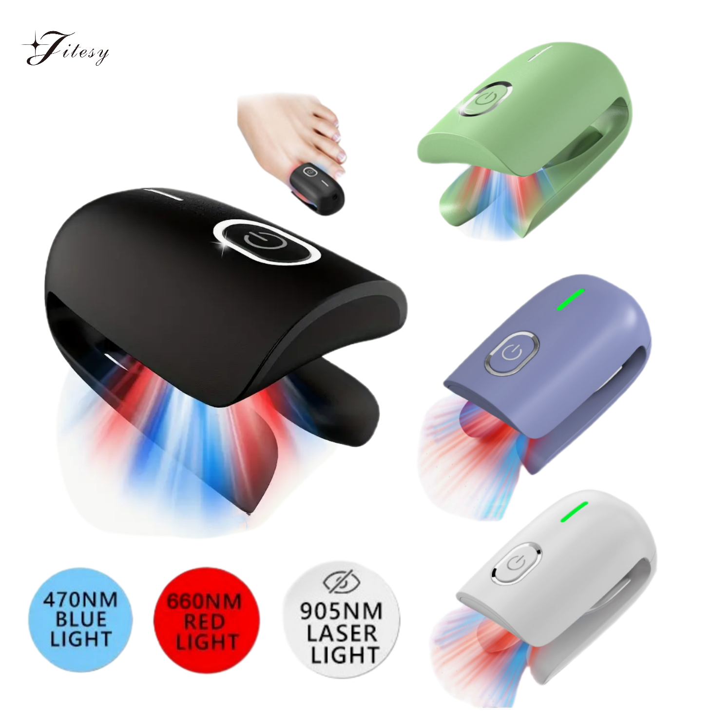 Super Pulsed Invisible Light Nail Fungus Laser Device | Inspire Uplift