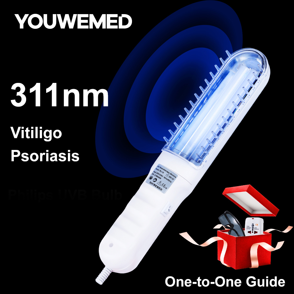 Ultraviolet Phototherapy UVB Philips Lamp Vitiligo Psoriasis | Inspire ...