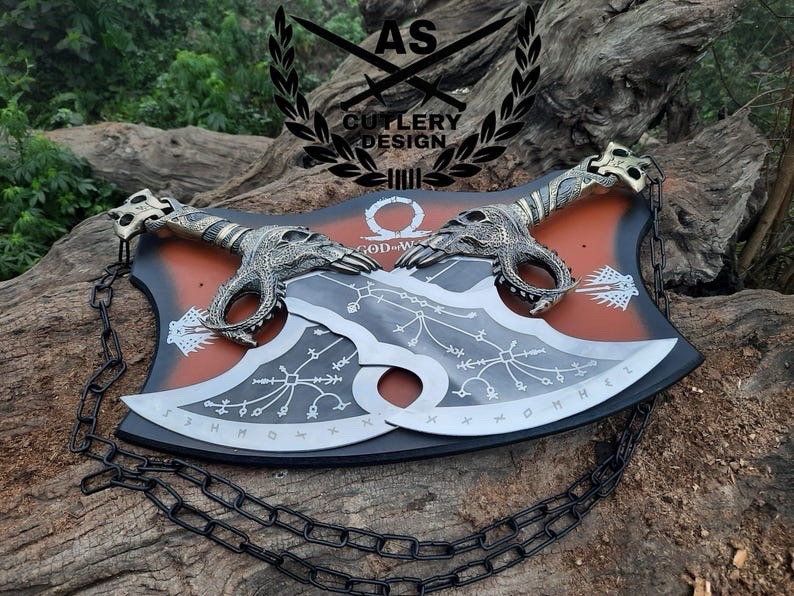 God Of War Kratos Blades Of Chaos, God Of War Blades Of Chao | Inspire ...