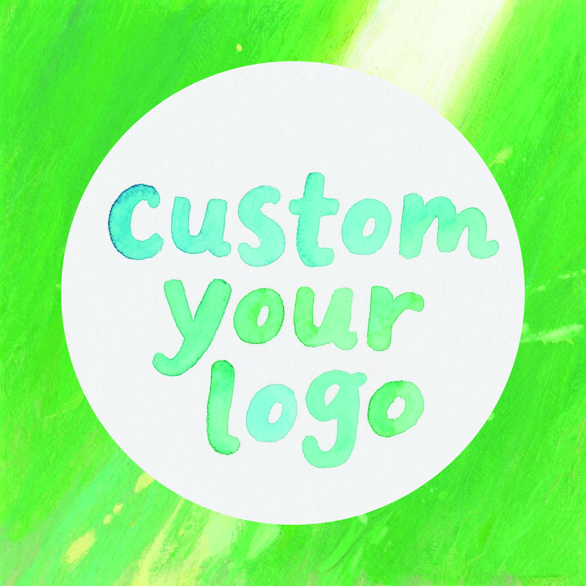 Custom Round Logo Stickers for Gift and Branding | Inspire Uplift