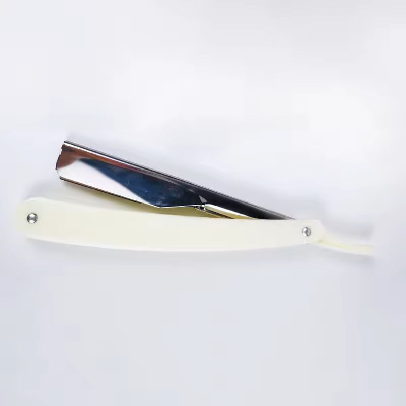Stainless Steel Straight Razor for Men with Safety Beard Sha | Inspire ...