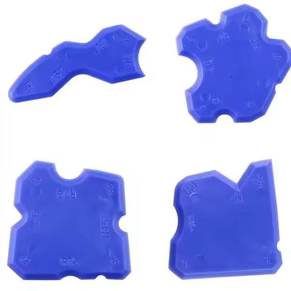 4-Piece Caulking Tool Kit – Silicone Sealant Spreader & Tile | Inspire ...