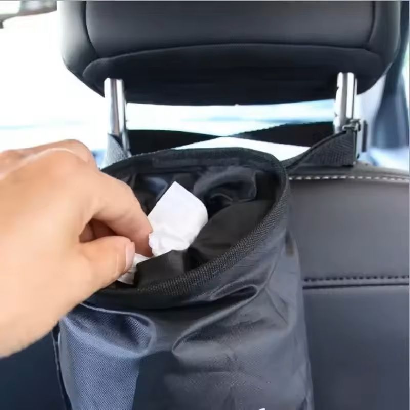 Universal Car Garbage Bag Back Seat Trash Can & Litter Bag f | Inspire ...
