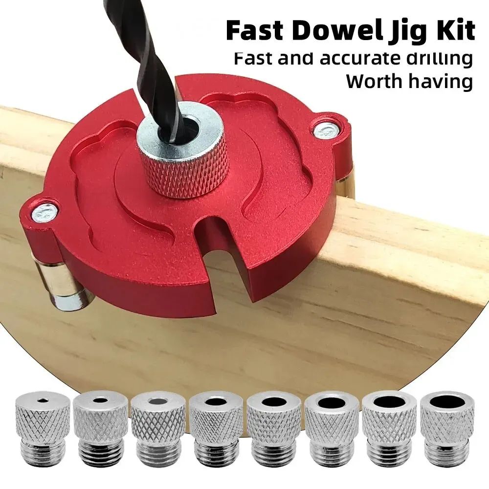 Self-Centering Dowel Jig Kit .12–.39 in – Aluminum Drill Gui | Inspire ...