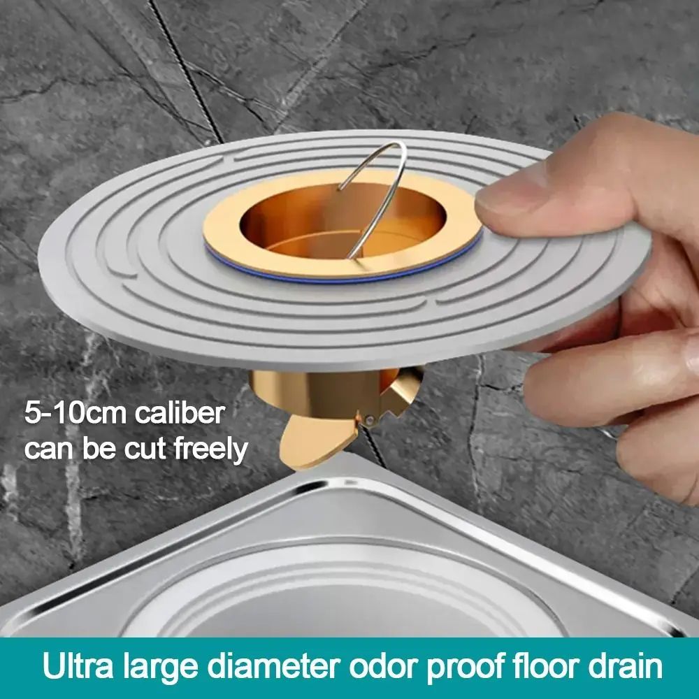 Universal Shower Floor Drain Backflow Preventer Plug with An | Inspire ...