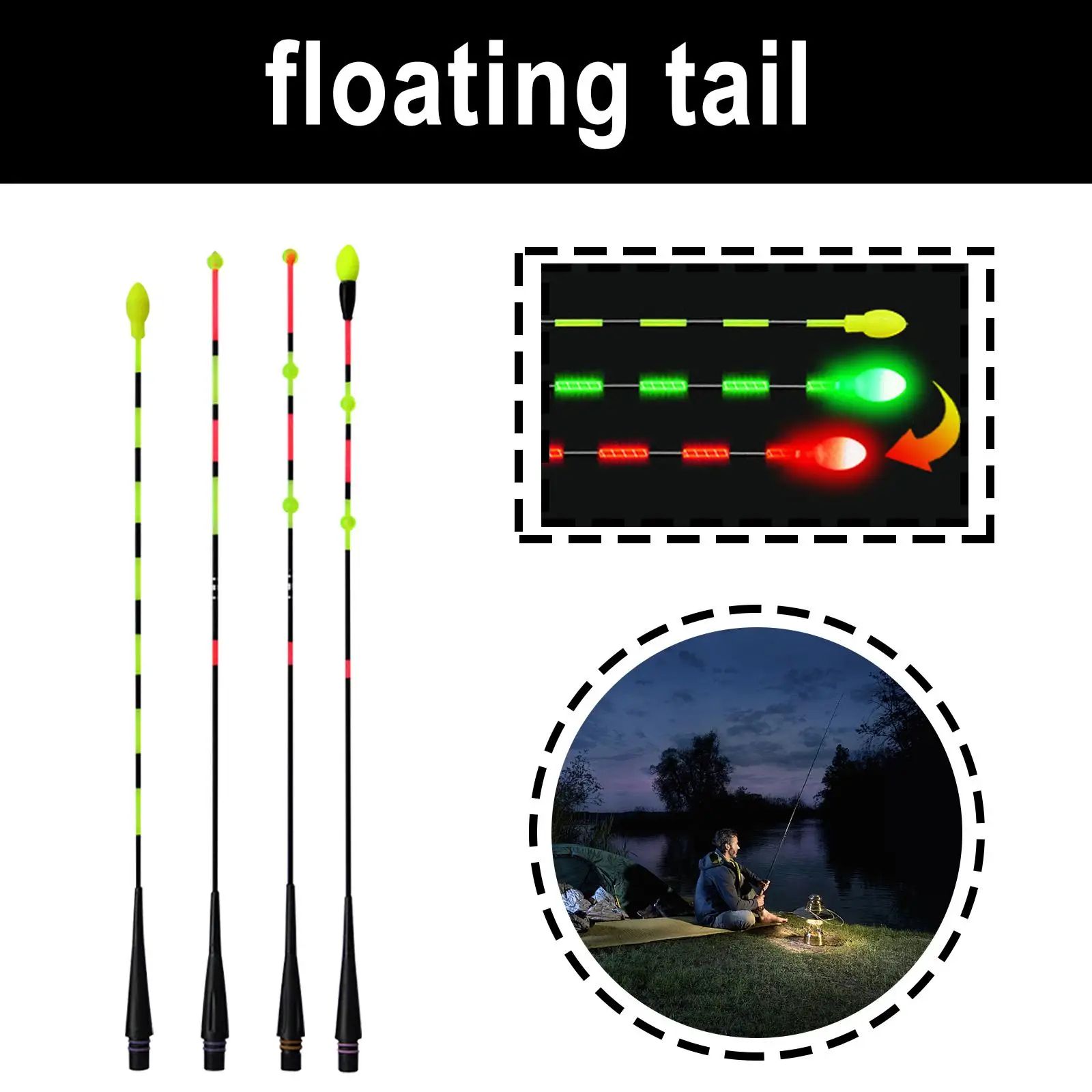 MY-7 Gravity-Sensing Fishing Float Bite Indicator – Flash Co | Inspire ...