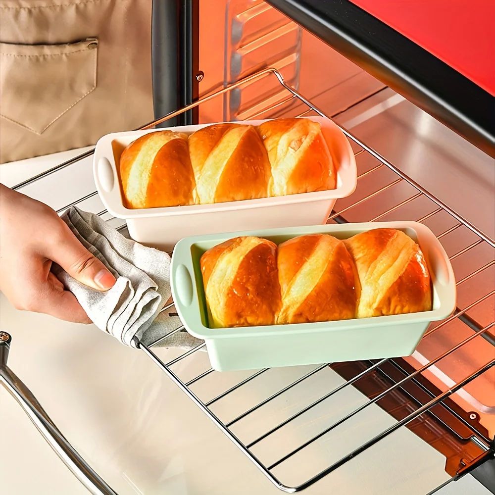 Non-Stick Silicone Loaf Pan Rectangle Bread & Cake Mold | BP | Inspire ...