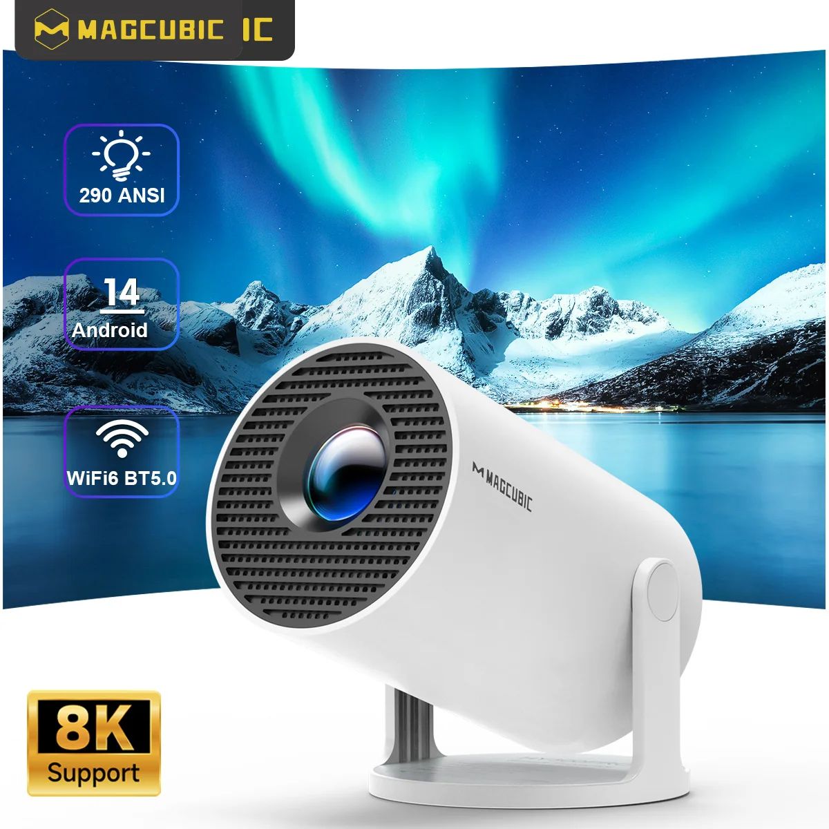 Magcubic HY300 Pro Android 14 Smart Projector 290 ANSI, Dual | Inspire ...