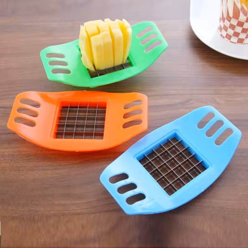 Stainless Steel Potato and Vegetable Cutter – Square Slicer | Inspire ...