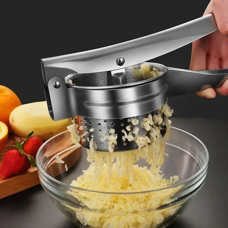 Stainless Steel Potato Ricer & Masher Press – Fruit & Vegeta | Inspire ...