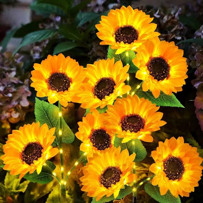 Solar Sunflower LED Garden Light | Inspire Uplift