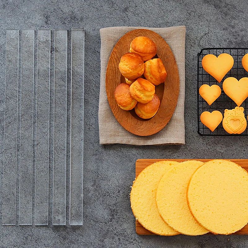 Acrylic Baking Ruler & Pastry Thickness Tool Set | Inspire Uplift