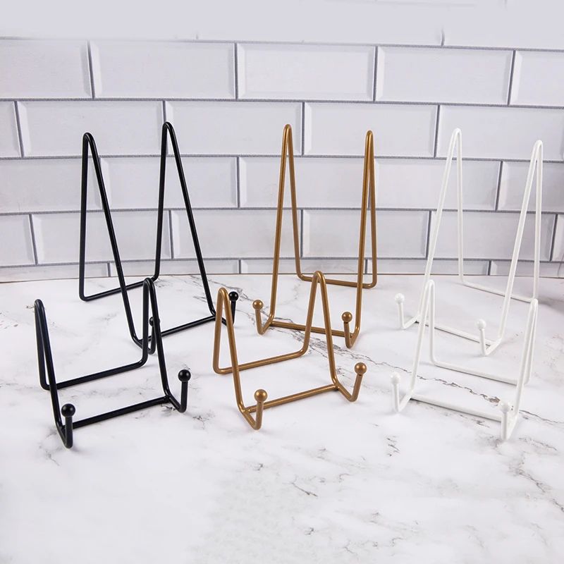 Metal Plate Display Stand for Photos and Decor | Inspire Uplift