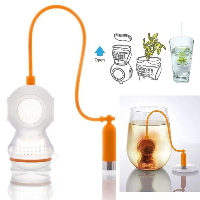 Silicone Diver Tea Infuser Strainer | Inspire Uplift