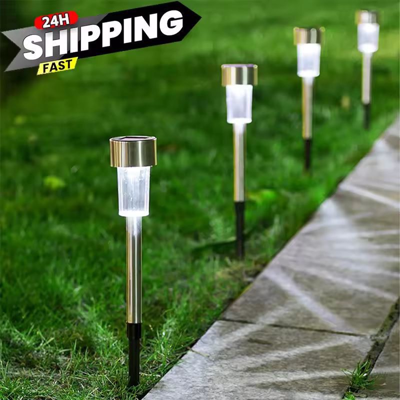 LuminaGlow 10-Pack Solar Outdoor Lanterns – Waterproof Garde | Inspire ...
