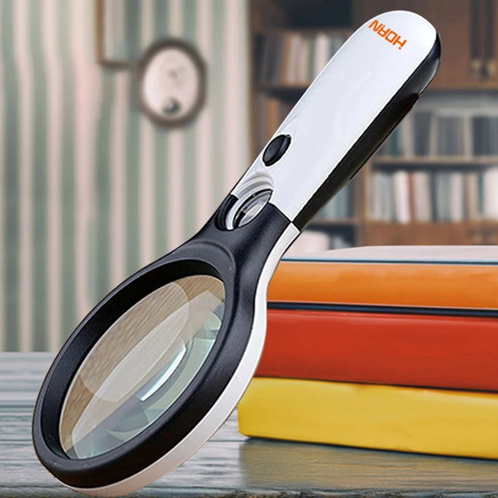 Precision 45X Handheld Magnifier with 3-LED Light - Ideal fo | Inspire ...
