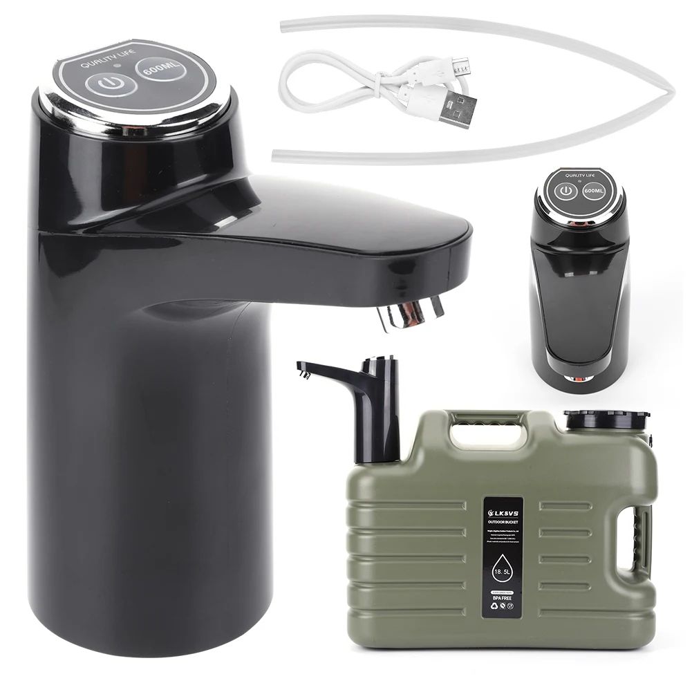 Portable Electric Water Pump Dispenser – Wireless One-Touch | Inspire ...