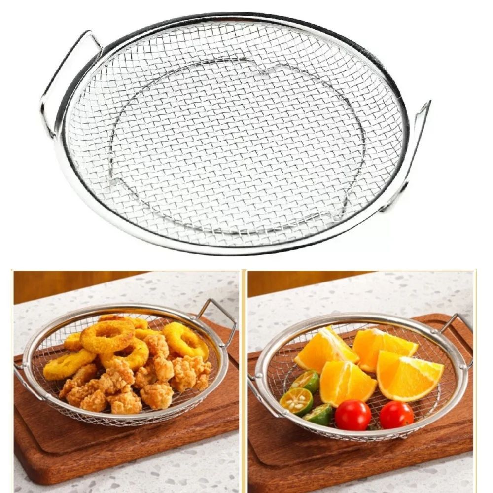 Stainless Steel Fine Mesh Strainer Basket, Easy-Clean Kitche | Inspire ...