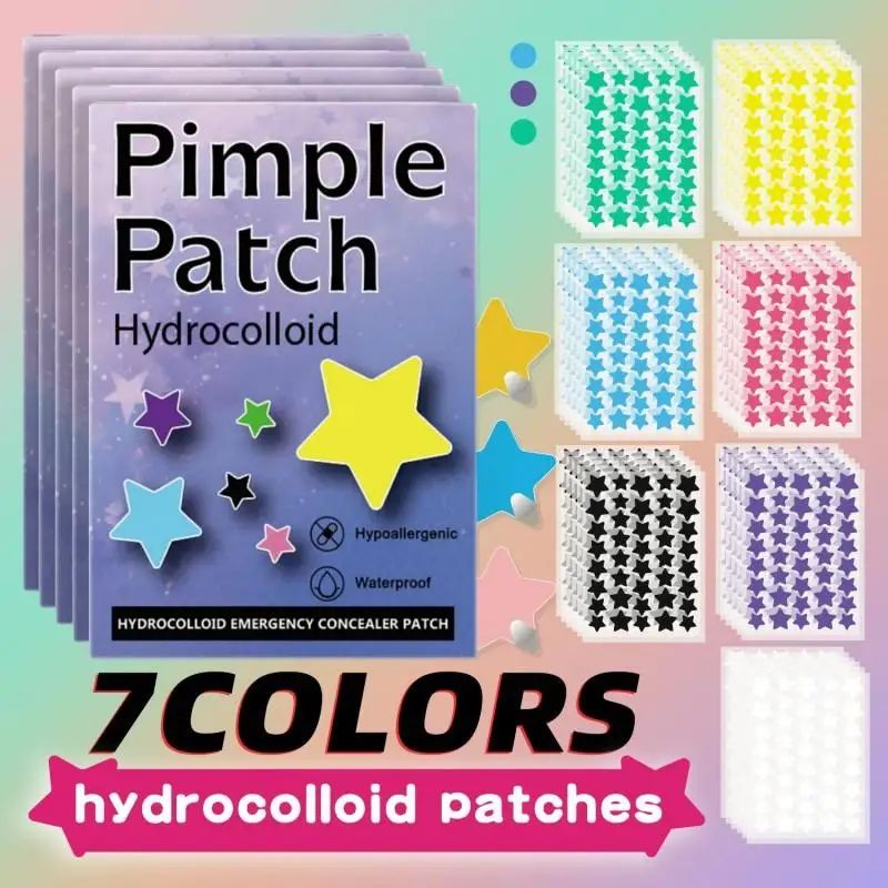 StarGlow 1400-Piece Acne Patch Set – Star Pimple Patches, Ac | Inspire ...