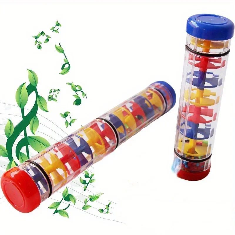 Wooden Rainmaker Montessori Sensory Musical Toy for Babies & | Inspire ...