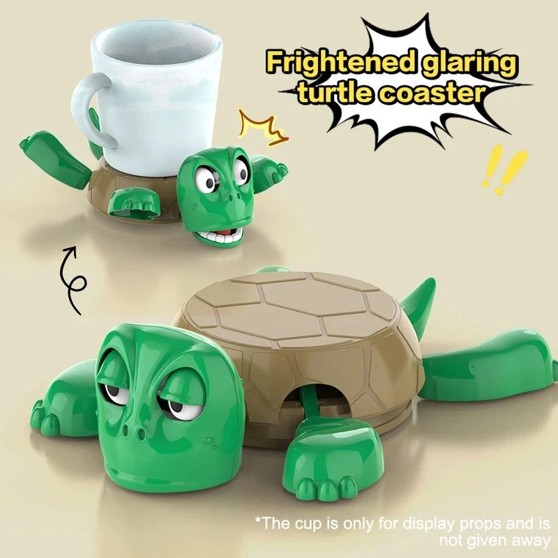 3D Printed Turtle Coaster Cup Holder – Funny Table Decor Dri | Inspire ...