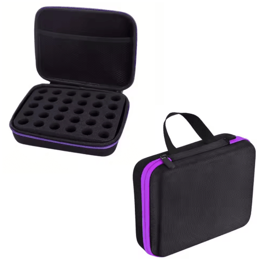 Portable Essential Oil Carrying Case Hard Shell EVA Organize | Inspire ...
