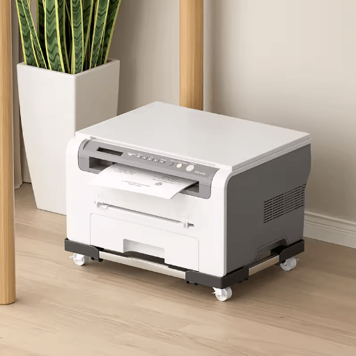 Printer and Computer Host Base with Swivel Casters Height Ad | Inspire ...