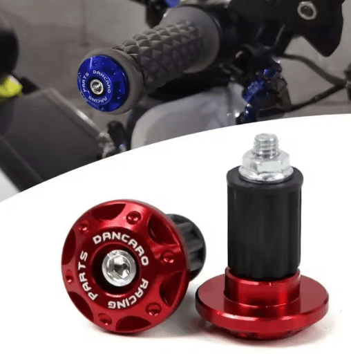 Motorcycle Handlebar End Caps CNC Metal Counterweight Grips | Inspire ...