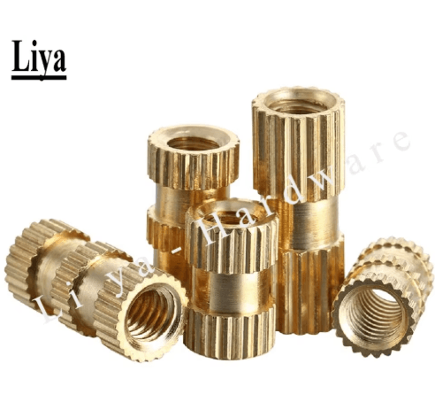 Brass Knurled Thread Insert Nuts – Injection Molding Inserts | Inspire ...