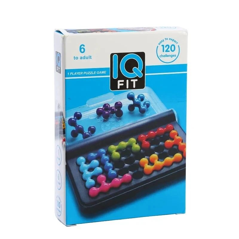 120 Challenges IQ Pyramid Puzzle Board Game for Kids | Inspire Uplift