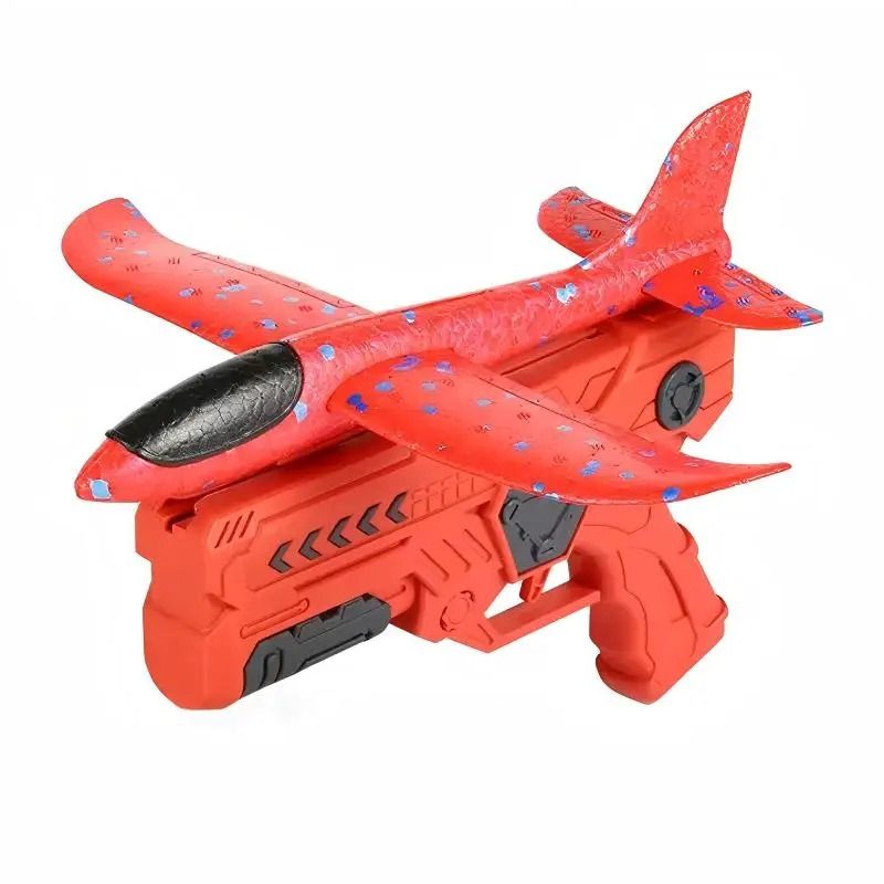 Kids Foam Ejection Aircraft Launcher Toy Outdoor Glider Plan | Inspire ...
