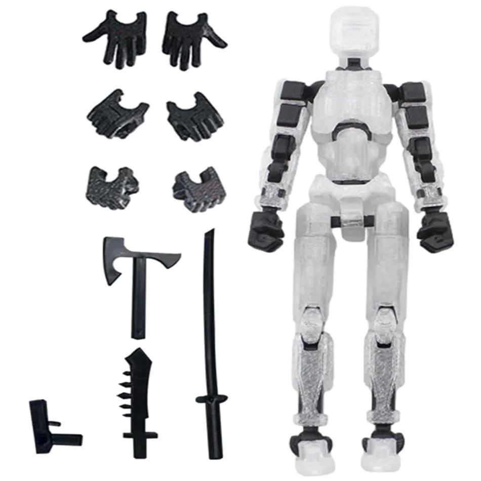 3D Printed Posable Mannequin Action Figure Multi Jointed Rob | Inspire ...