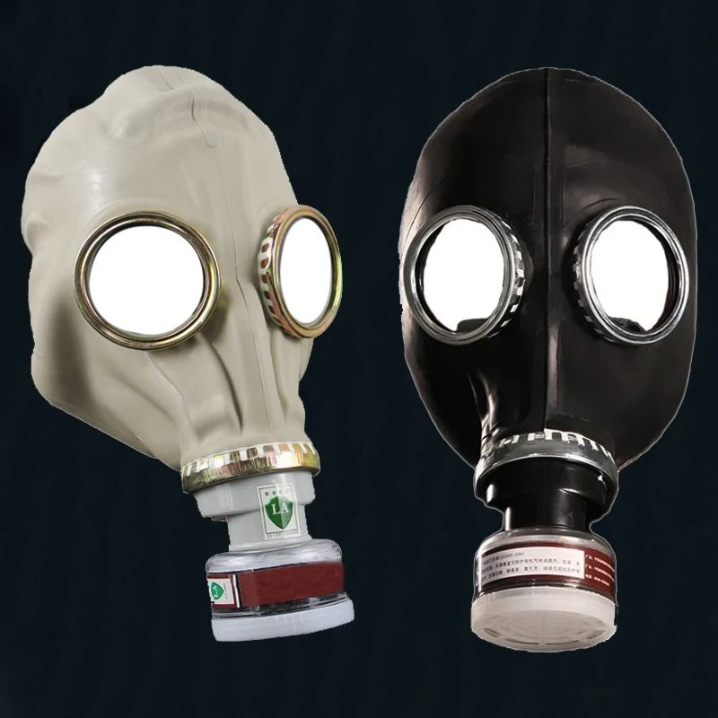 Full Face Gas Mask Respirator with RD40 Filter Port for Chem | Inspire ...