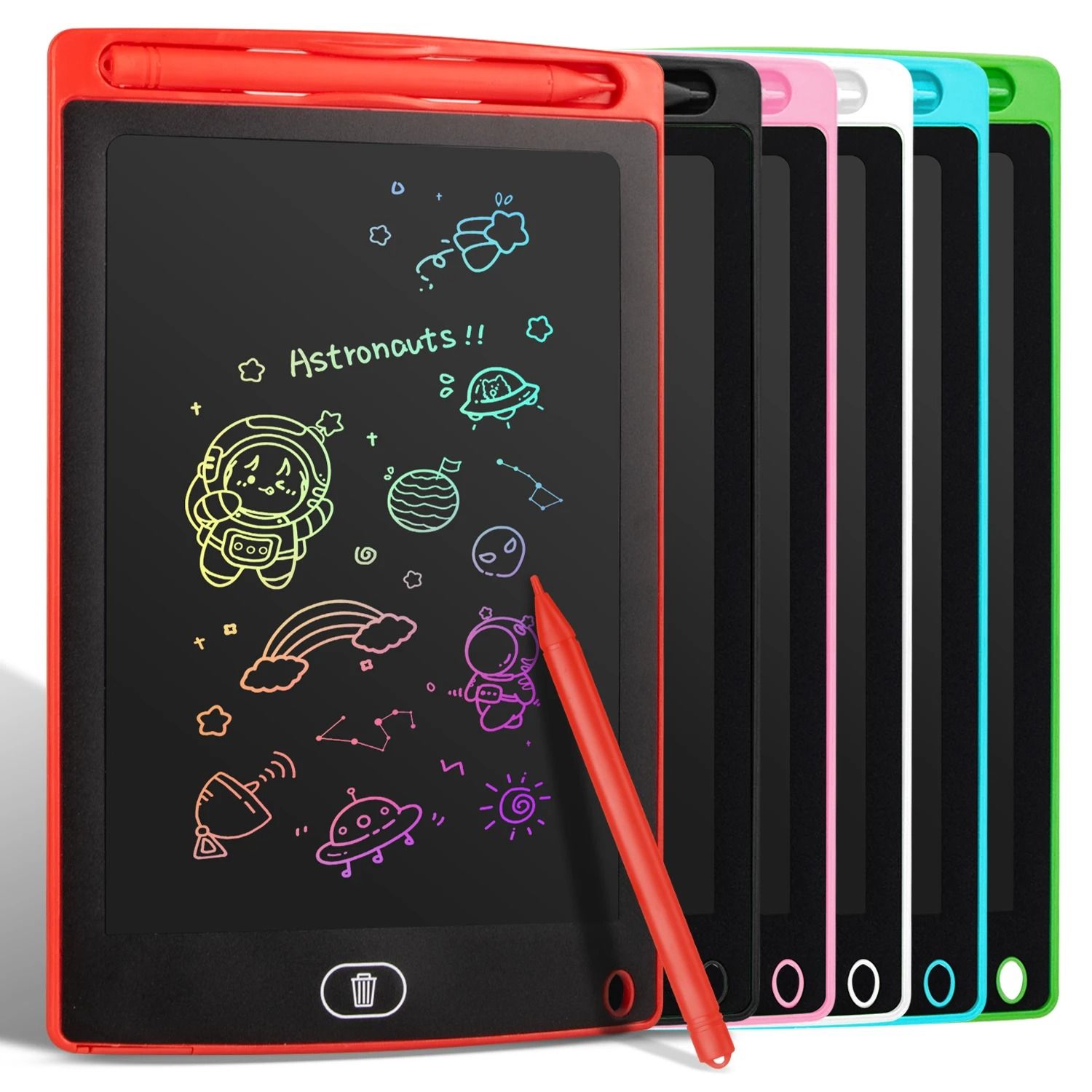 Rechargeable LCD Drawing Tablet for Kids Erasable Writing Bo | Inspire ...