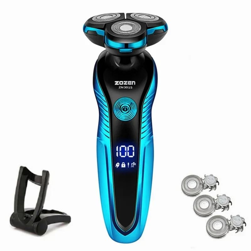 Rechargeable Electric Shaver for Men Wet Dry Beard Trimmer a | Inspire ...