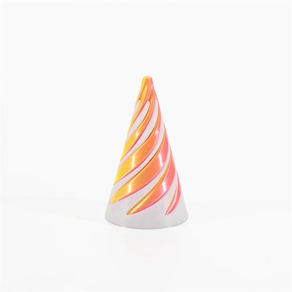 3D Printed Impossible Pyramid Spiral Cone Optical Illusion F | Inspire ...