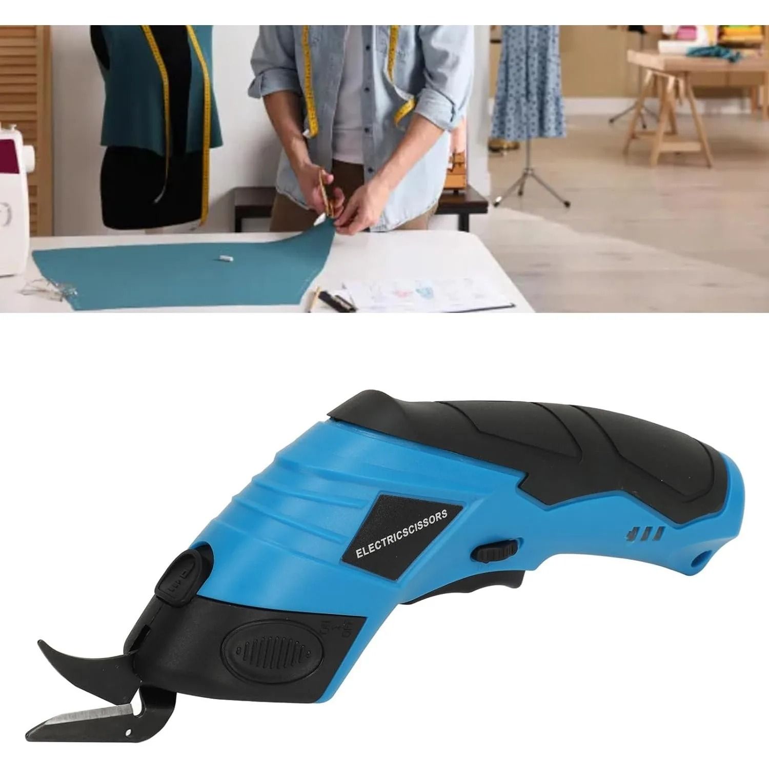 Cordless Electric Scissors Handheld Fabric and Cardboard Cut | Inspire ...