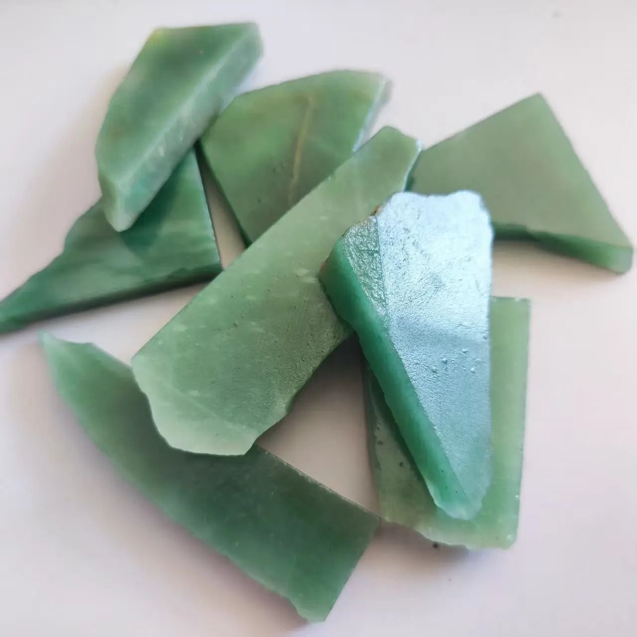 Natural Jadeite Stone Raw Green Jade Mineral Crystal Specime | Inspire ...