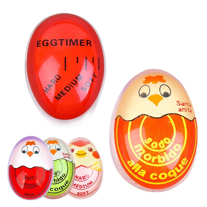 Color-Changing Egg Timer for Perfect Boiled Eggs – Soft, Med | Inspire ...