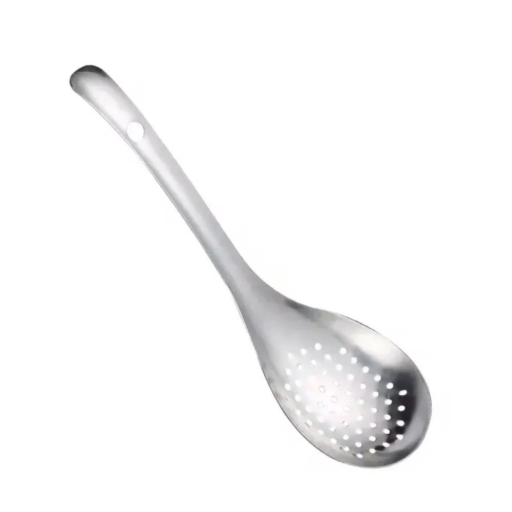 QuickDrain Stainless Steel Colander Spoon - Multi-Use Skimme | Inspire ...