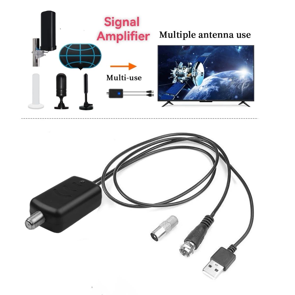 ClearWave 4K Digital TV Antenna Amplifier Signal Booster | Inspire Uplift