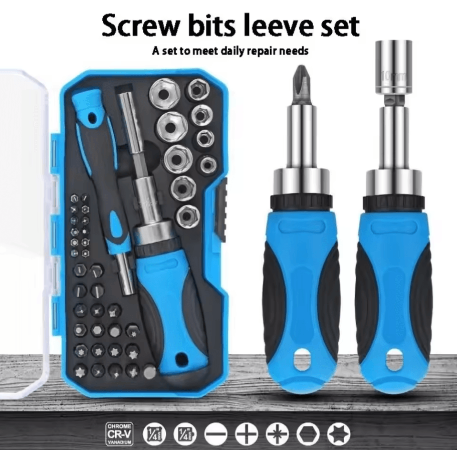 Multifunctional Household Repair Hand Tool – Interchangeable | Inspire ...