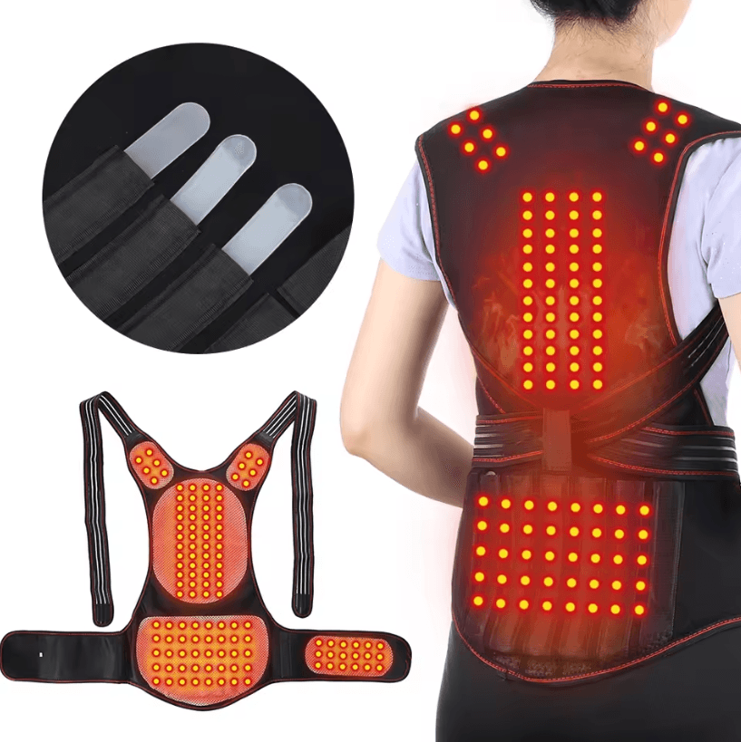 Tourmaline Magnetic Heated Vest and Lumbar Support Thermal B | Inspire ...
