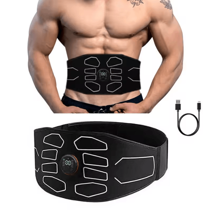 EMS Waist Abdominal Trainer Belt – Electric Muscle Stimulato | Inspire ...
