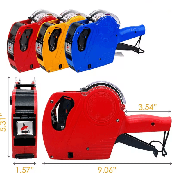 ProMark MX-5500 8-Digit Price Tag Gun with Ink Roller | Inspire Uplift