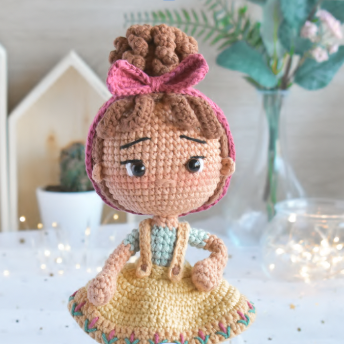Adorable Amigurumi Doll Crochet Pattern - Perfect for Beginn - Inspire ...