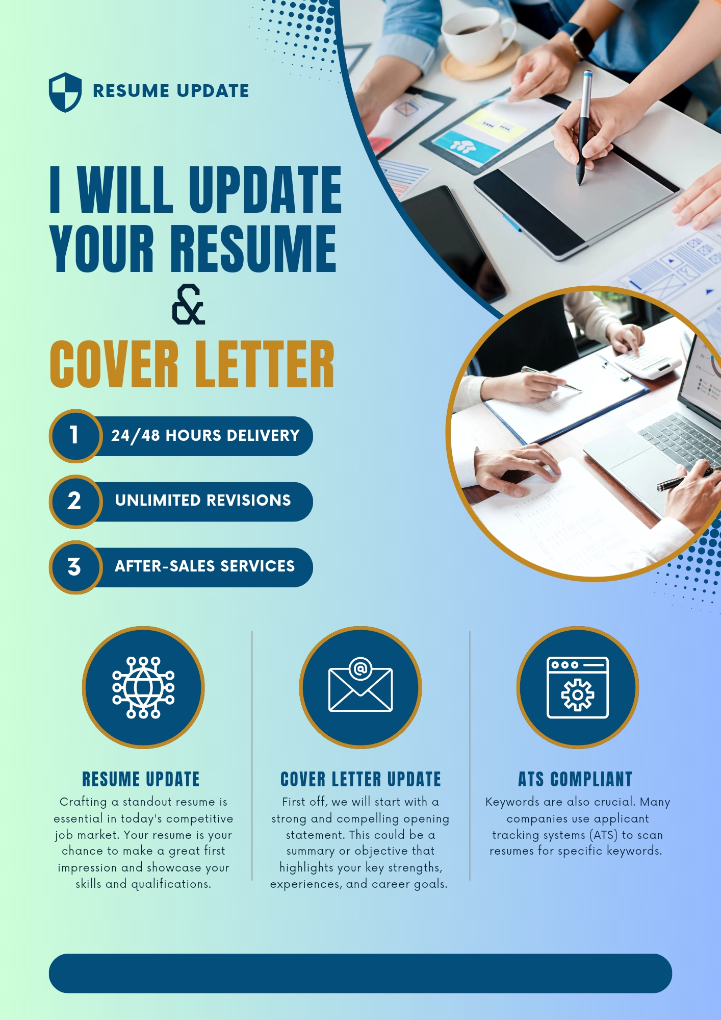 I will professionally update your resume and Cover Letter to | Inspire ...